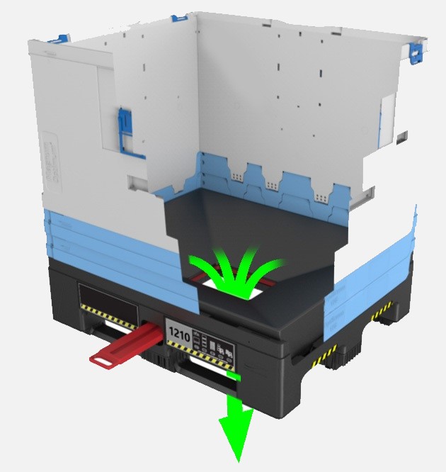 Logtek Rental: Nesting trays, bulk bins, dollies, pallets